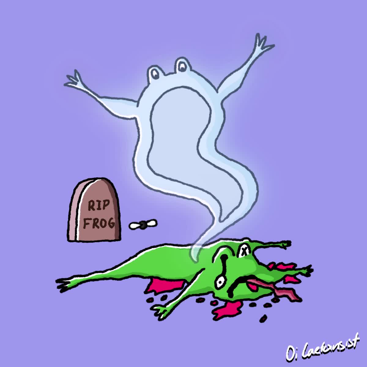 RIP Frog 🪦 | Foundation