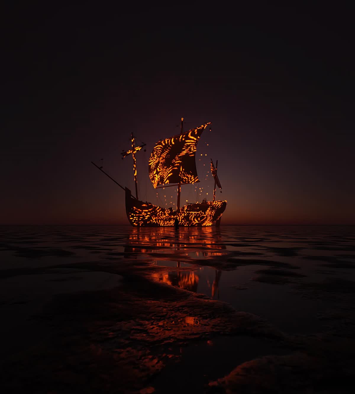 THE BURNING SHIP | Foundation