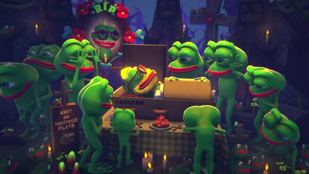 💔🐸Grand Pepe Funeral🐸💔 | Foundation