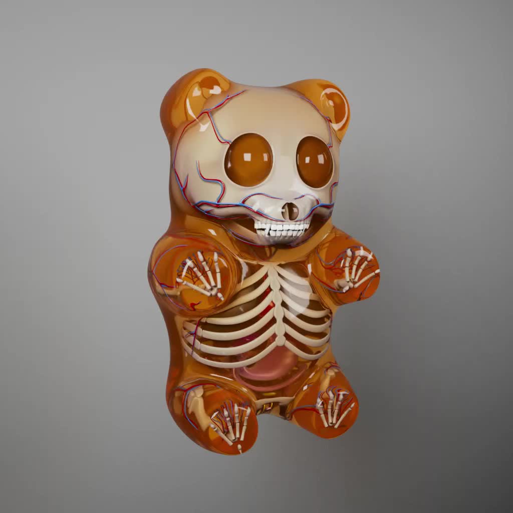 Gummi Bear Anatomy