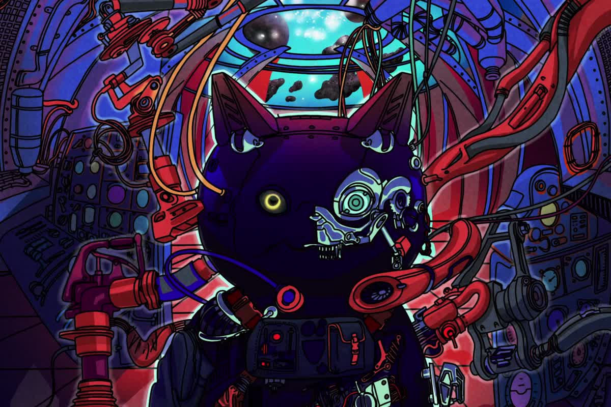 CyberCat from #01 | Foundation