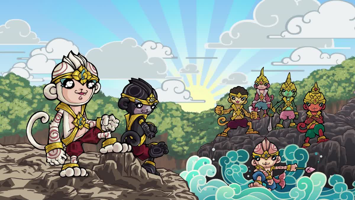 Hanuman and friends | Foundation