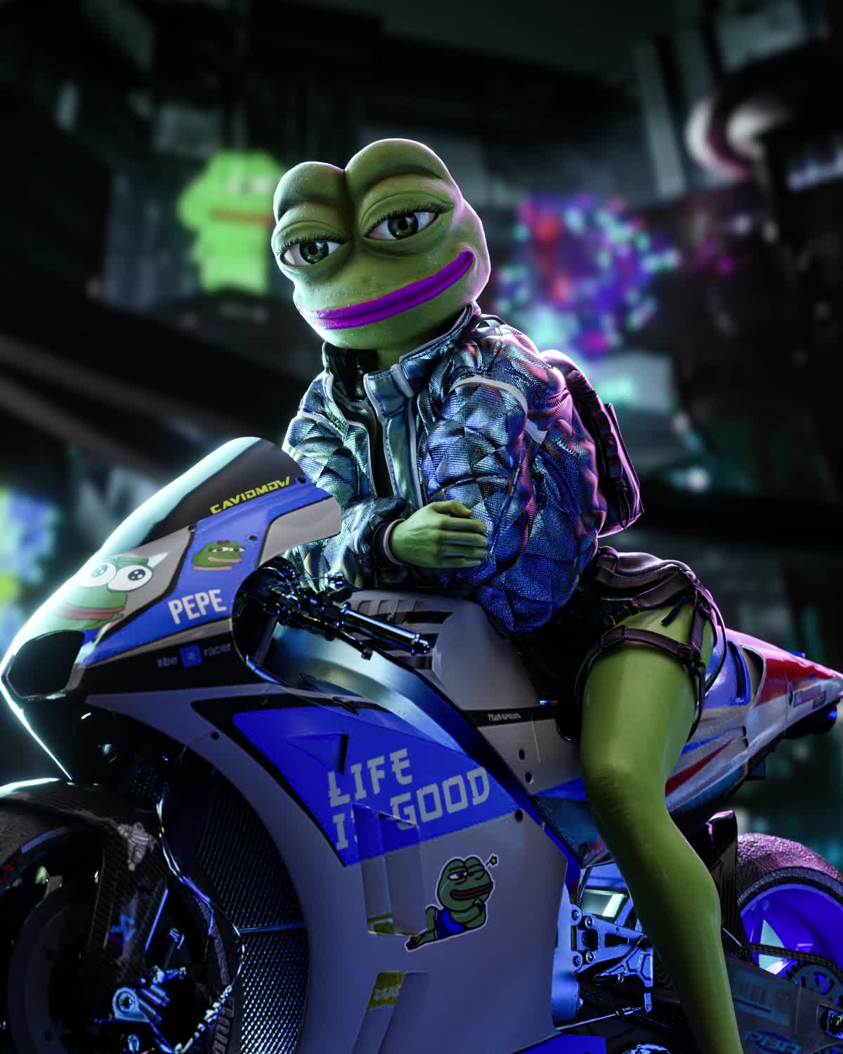 Biker PEPE | Foundation
