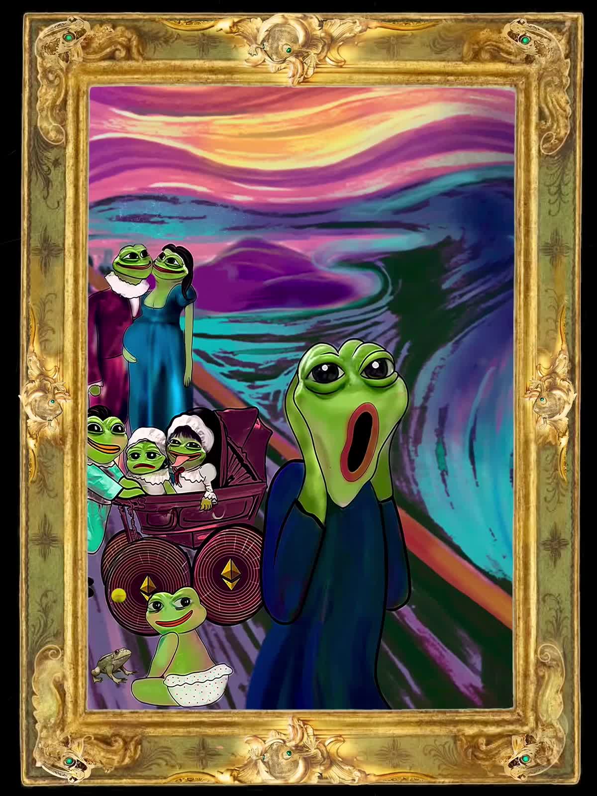 Pepe's Scream #2 | Foundation