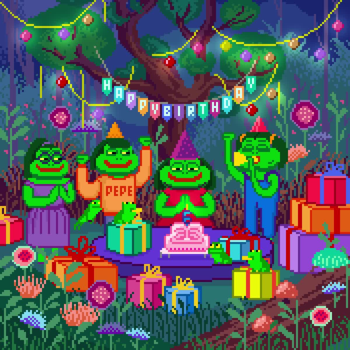 Birthday Pepe | Foundation