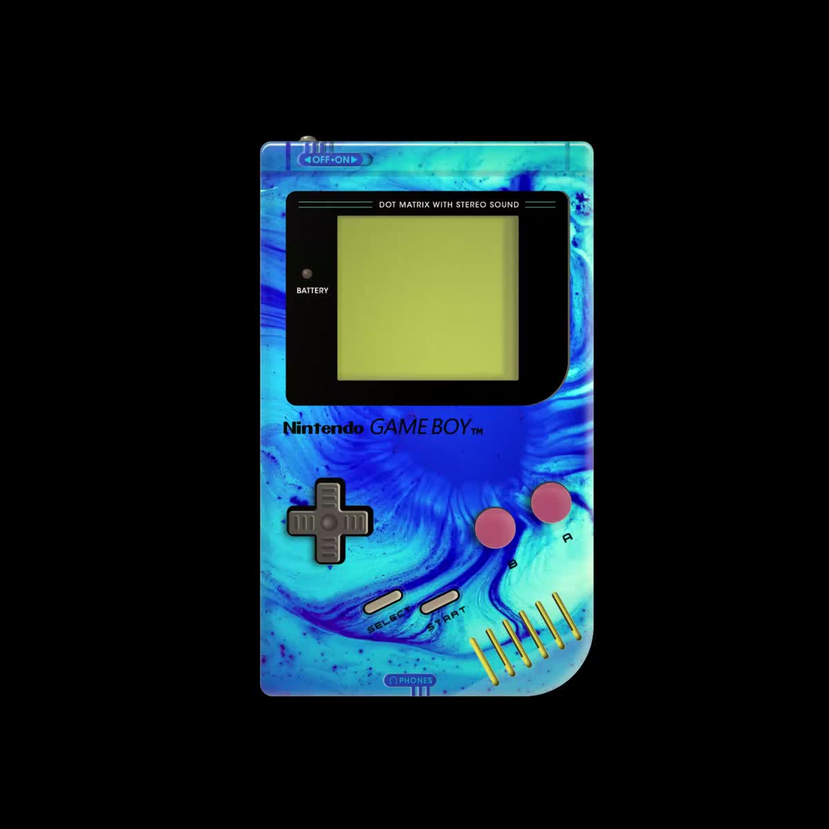 Custom Painted Game Boy // No. 5 | Foundation