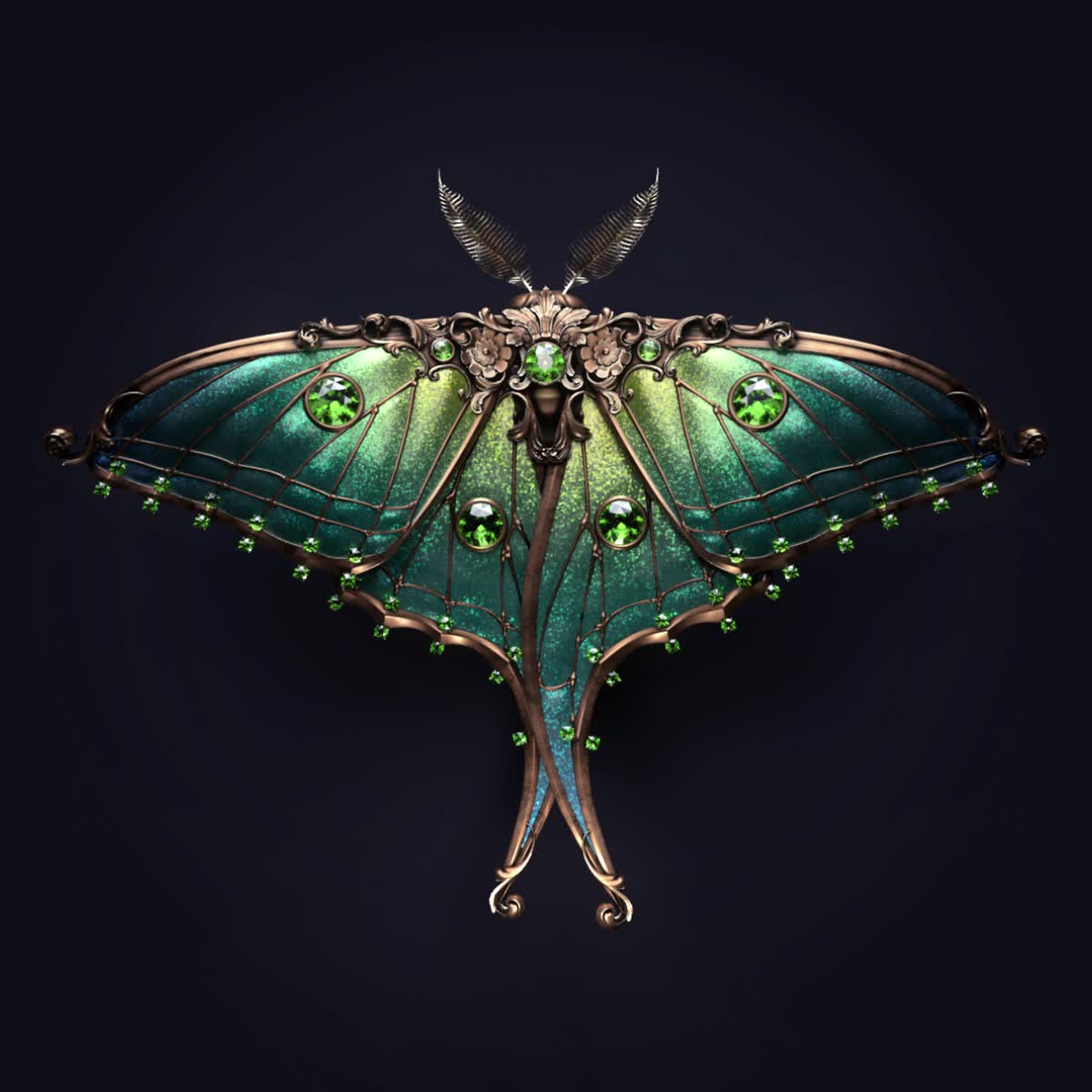 Teal Moth | Foundation