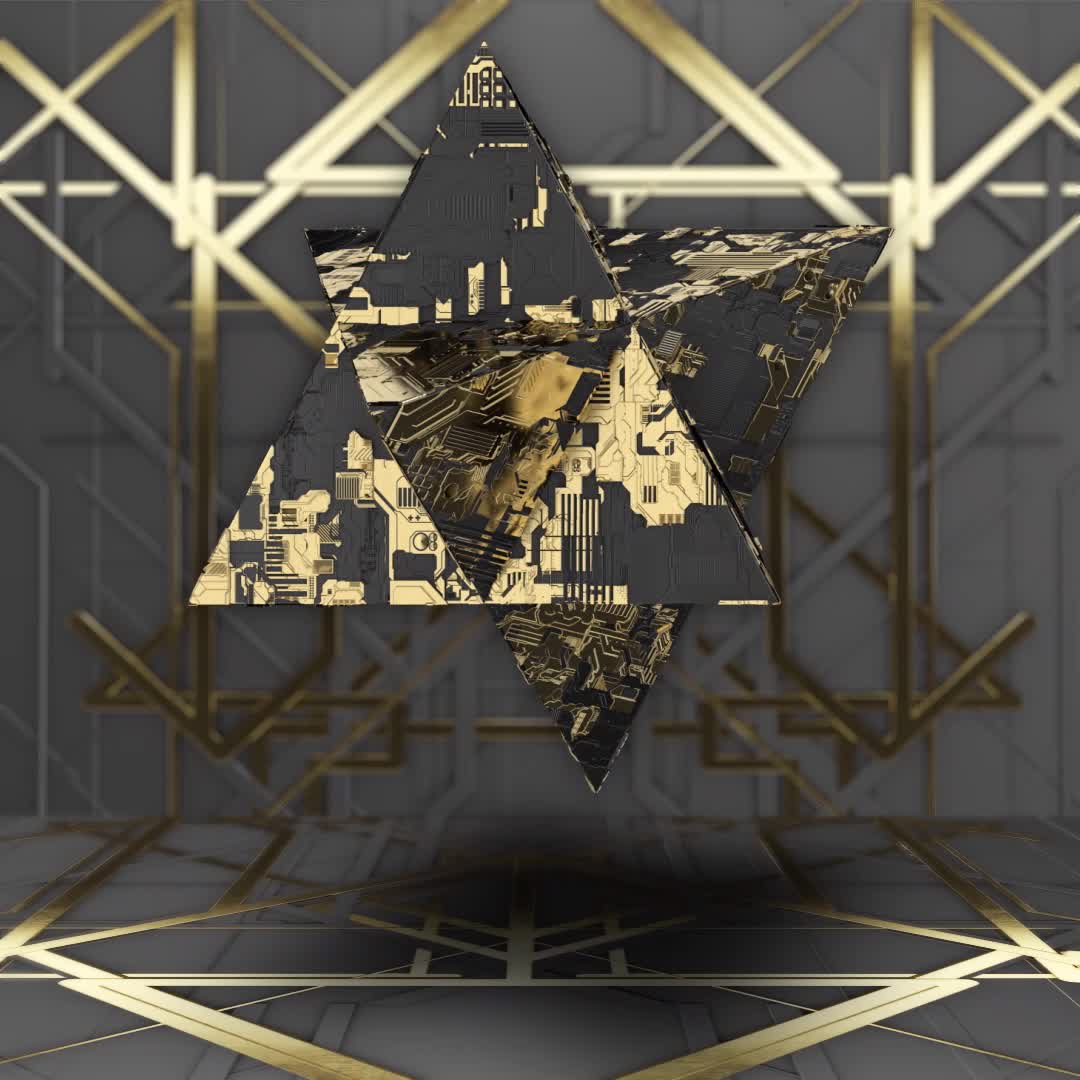 CryptoGeometry / Golden Merkaba | Foundation