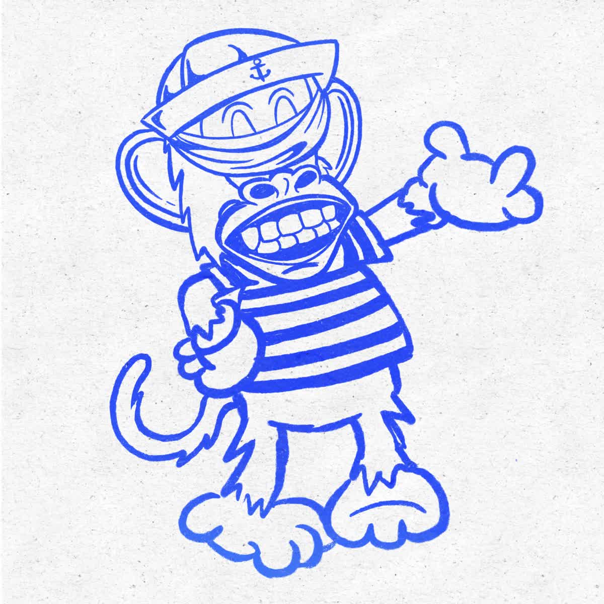 X-Ray Ape #4093 | Foundation