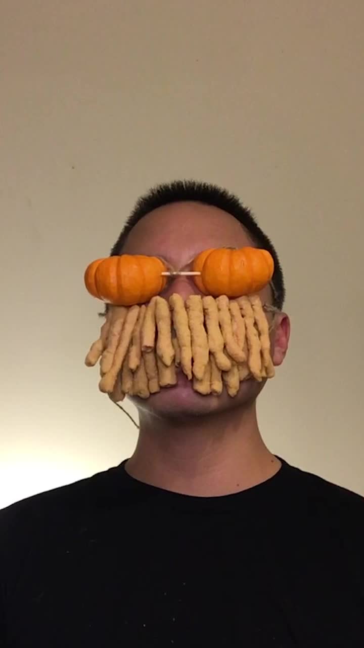 Pumpkin Spice Cheetos Mask | Foundation