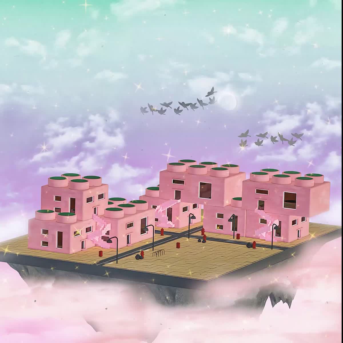 Surreal Lego House | Foundation