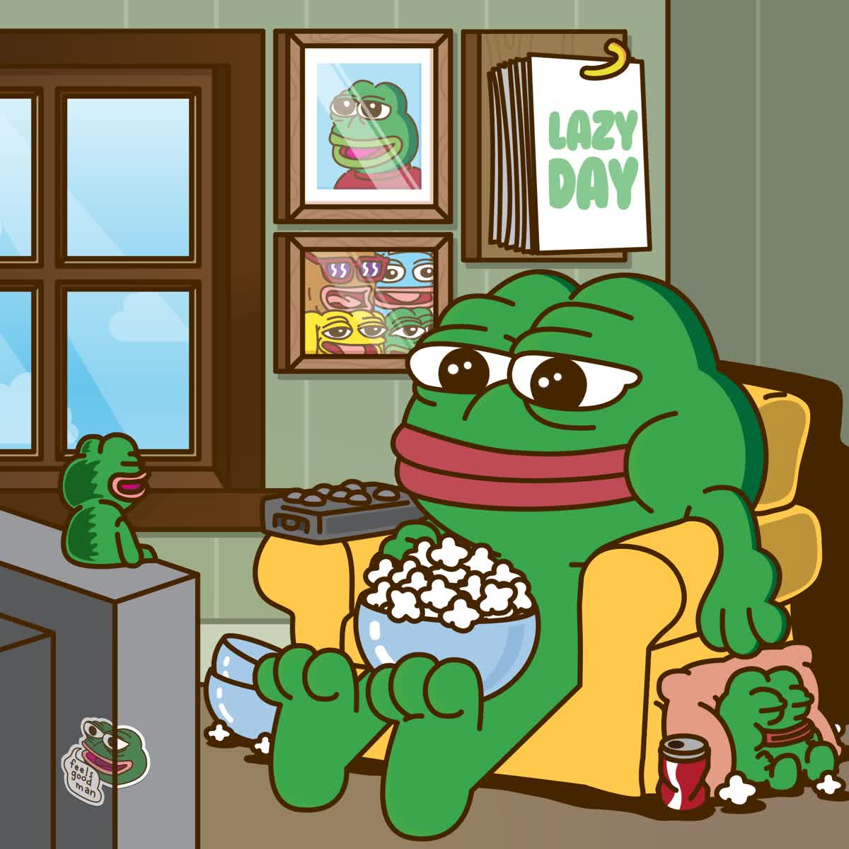 Lazy PEPE | Foundation