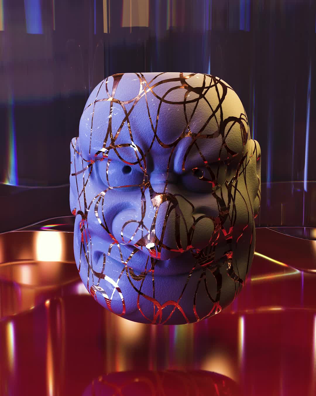 Noh Mask #2 | Foundation