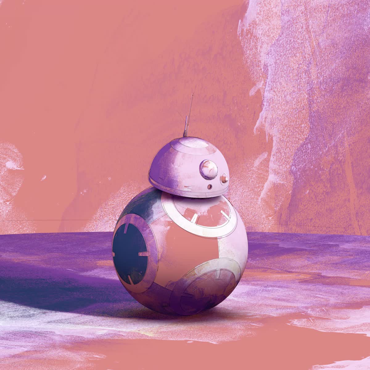 BB8 in watercolor | Foundation
