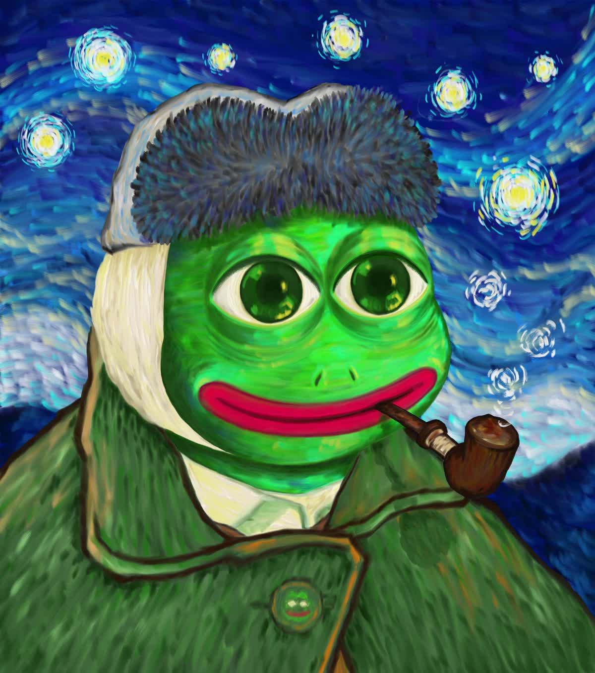 PEPE with Bandaged Ears | Foundation
