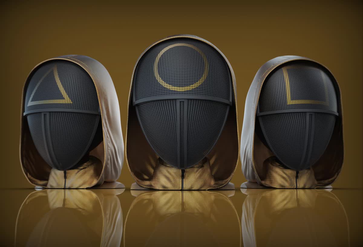 Squid Game Mask's Gold | Foundation