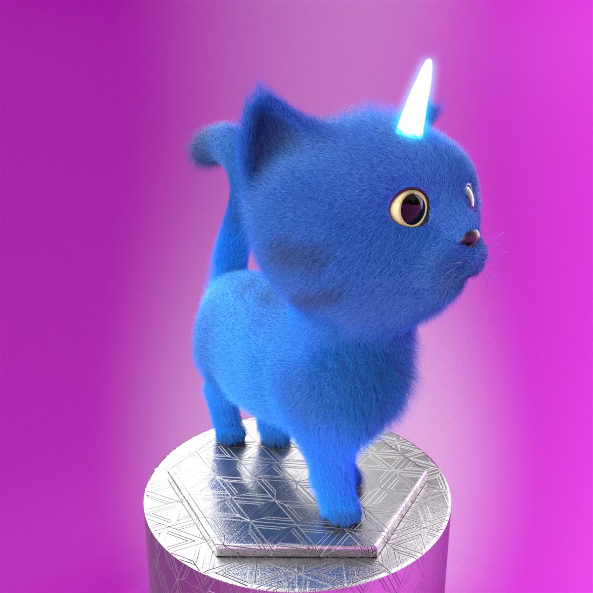 Blue UniKitty | Foundation